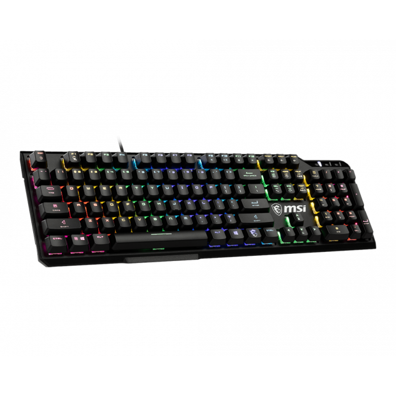 MSI - Clavier Gaming GK41 RGB USB - Noir