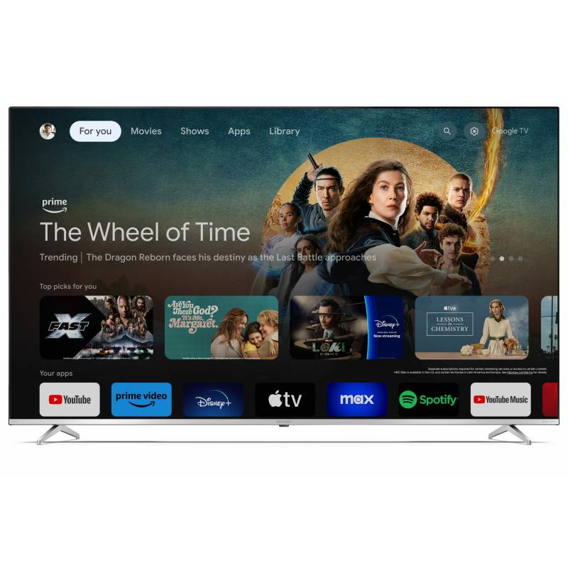 Sharp - Télévision QLED 70" Aquos 4K Ultra HD Android TV Wi-Fi