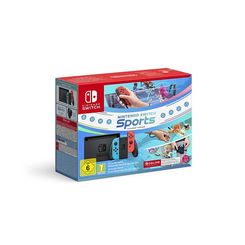 Nintendo - Console Switch Neon + Nintendo Switch Sports